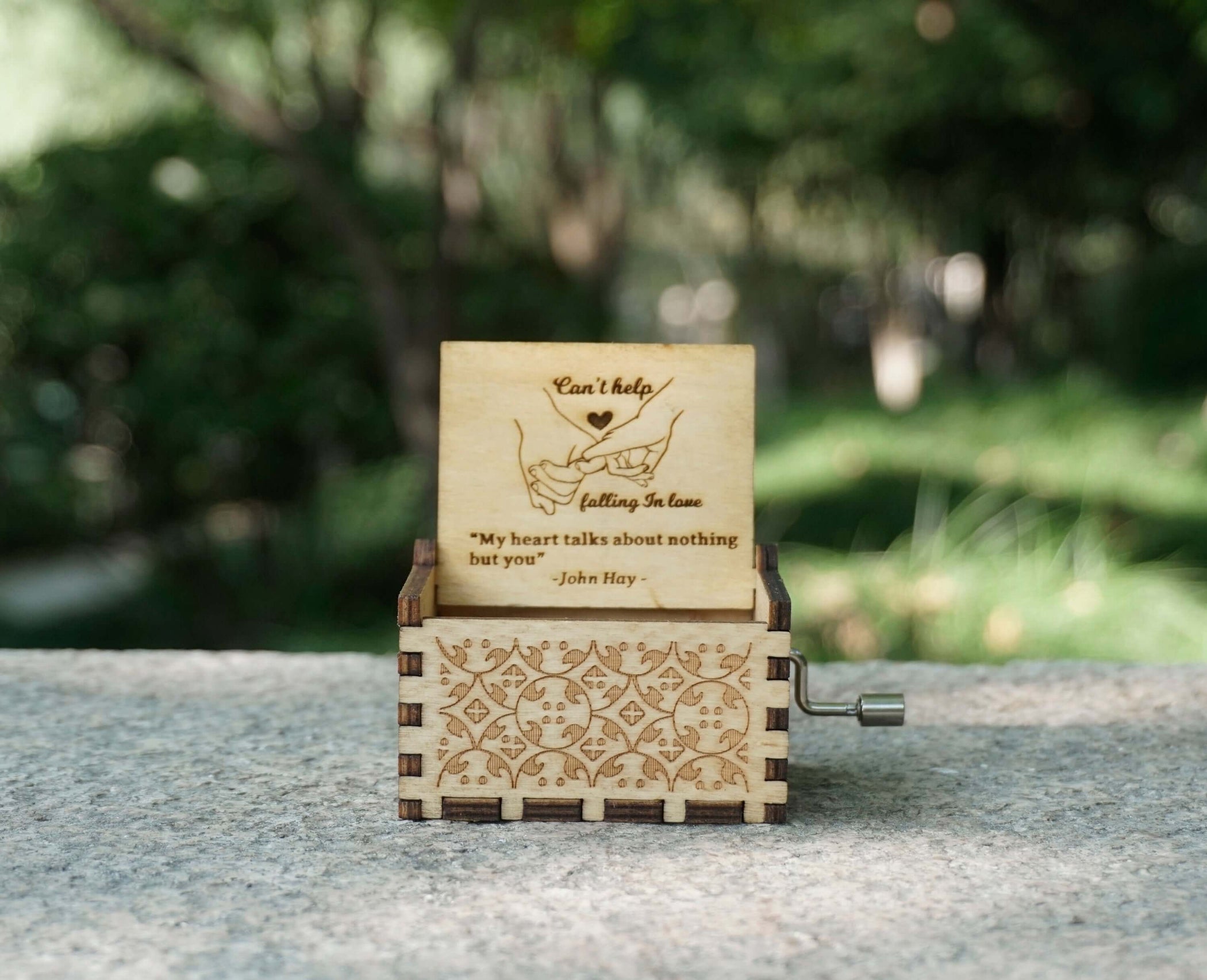 Custom Music Box With Custom Song & Engraving | WishSign