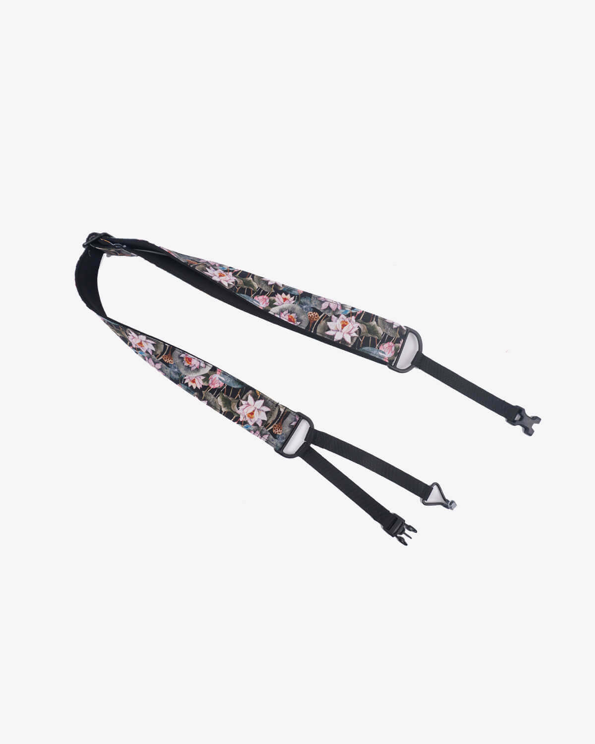 Lotus flower ukulele hook strap | WishSign