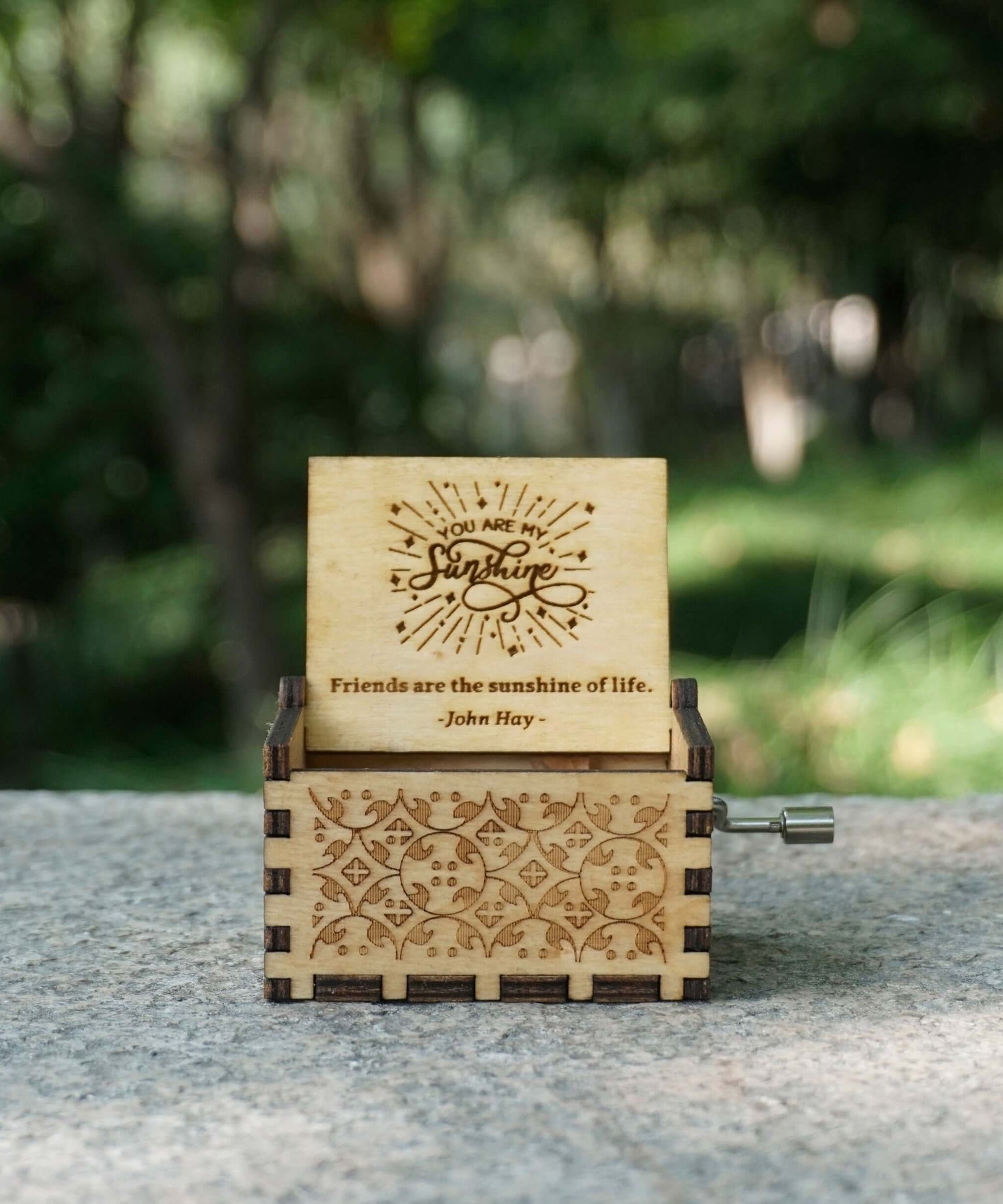Custom Music Box With Custom Song & Engraving | WishSign