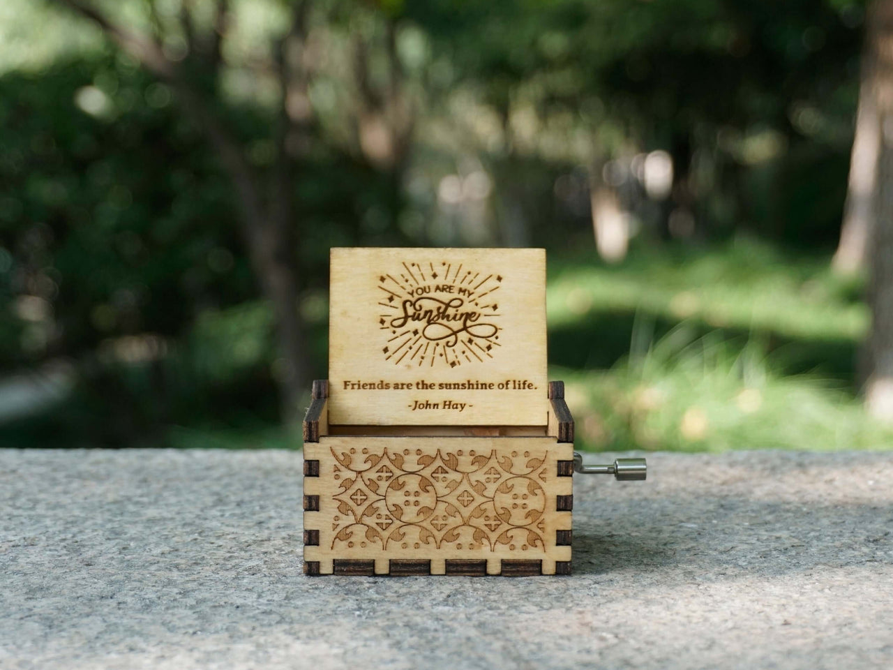 Custom Music Box With Custom Song & Engraving | WishSign